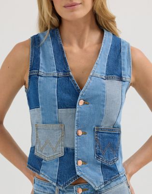 Wrangler x Lainey Wilson Patchwork Vest | Collezioni | Wrangler®