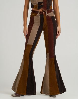 Wrangler X Lainey Wilson Patchwork Bottom Women Wrangler